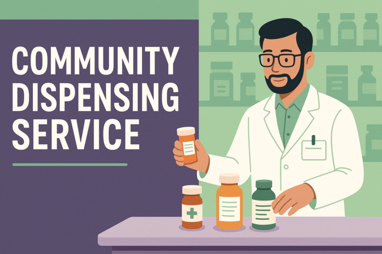 Community Dispensing Service – Primary Care Pharmacy Consortium